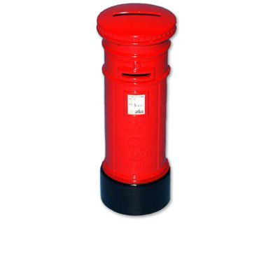 DIE CAST POSTBOX BANK - The Souvenir Wholesaler