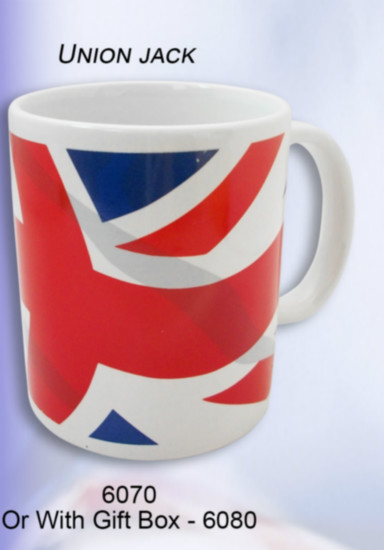 UNION JACK MUG BOXED - The Souvenir Wholesaler