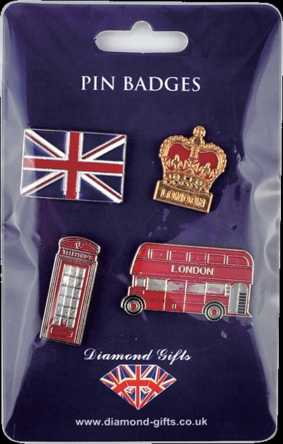 LONDON PIN BADGE SET - The Souvenir Wholesaler LONDON PIN BADGE SET - The Souvenir Wholesaler
